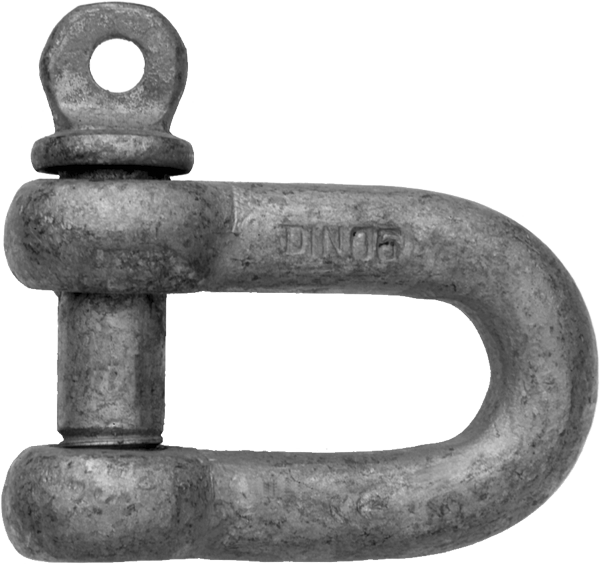 Schäkel DIN 82101, Form A verzinkt - WEWO