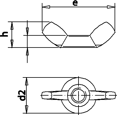 Flügelmuttern - WEWO