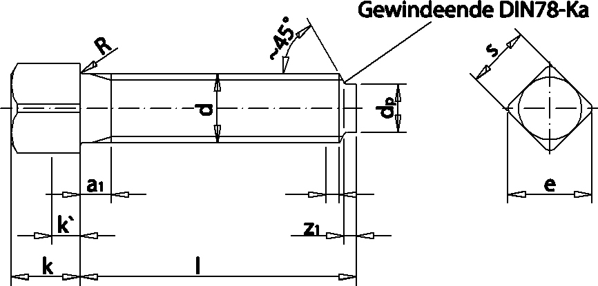 Vierkantschrauben - WEWO