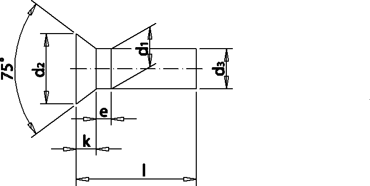 Senknieten DIN 661 Stahl - WEWO