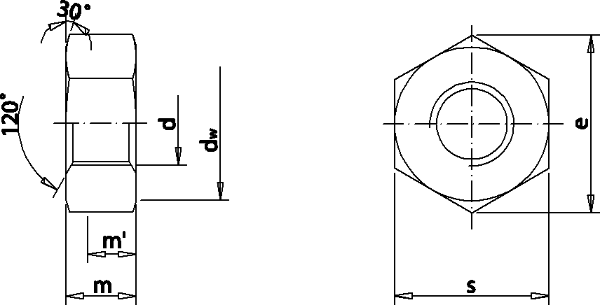 HV-Muttern DIN EN 14399-4 10 - WEWO