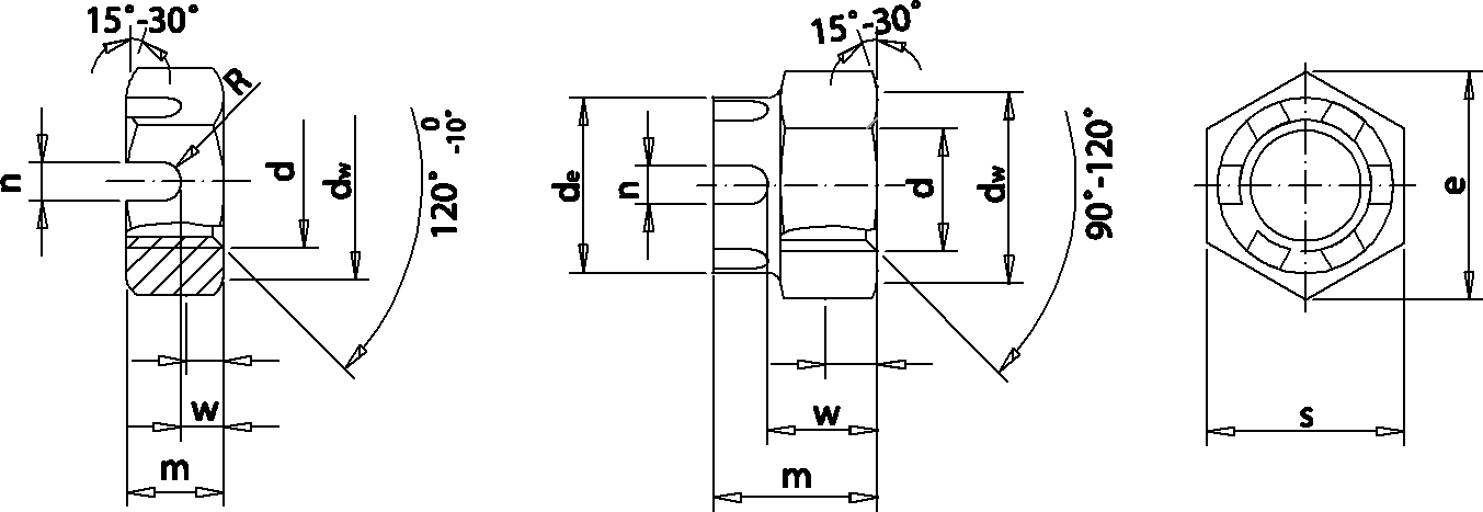 Kronenmuttern - WEWO